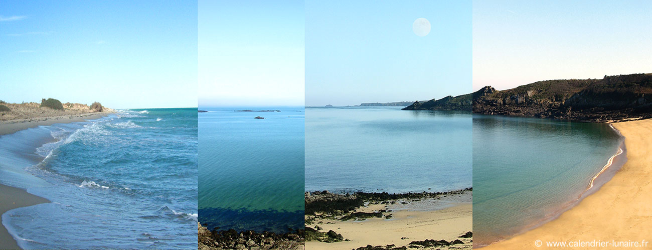 Calendrier lunaire - Les Marées